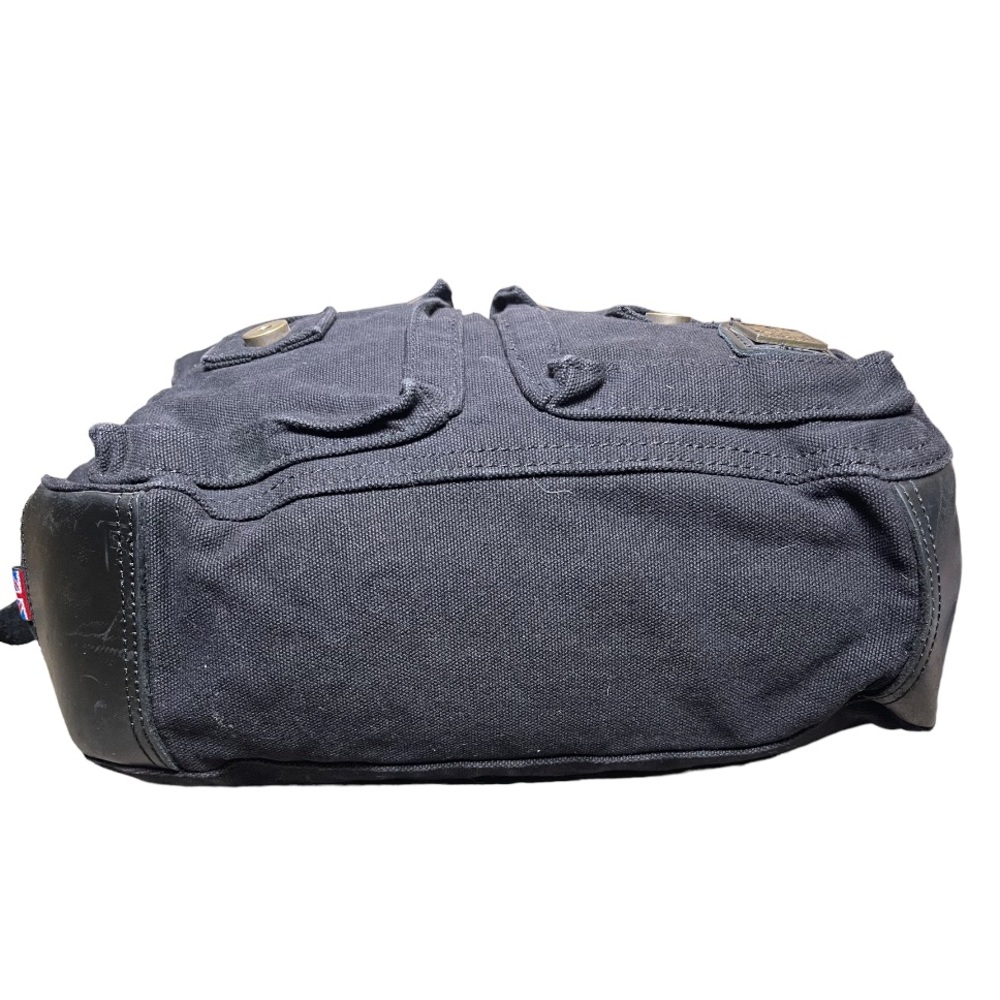 Belstaff Canvas And Leather Messenger Bag - Gem